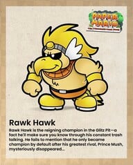 Rawk Hawk - Super Mario Wiki, the Mario encyclopedia