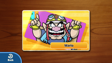 Character Cards (Game & Wario) - Super Mario Wiki, the Mario encyclopedia