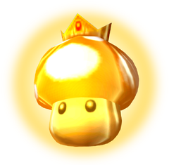 Golden Dash Mushroom - Super Mario Wiki, the Mario encyclopedia