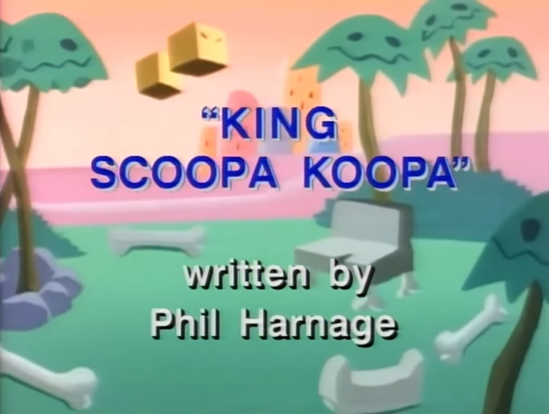 File:SMWTV King Scoopa Koopa title card.png - Super Mario Wiki, the ...