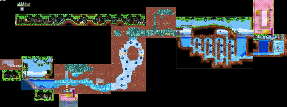 File:WL4 MysticLake Map.png - Super Mario Wiki, the Mario encyclopedia