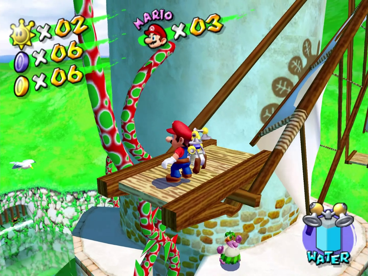 Big Windmill - Super Mario Wiki, the Mario encyclopedia
