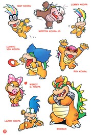 Gallery:Koopalings - Super Mario Wiki, the Mario encyclopedia