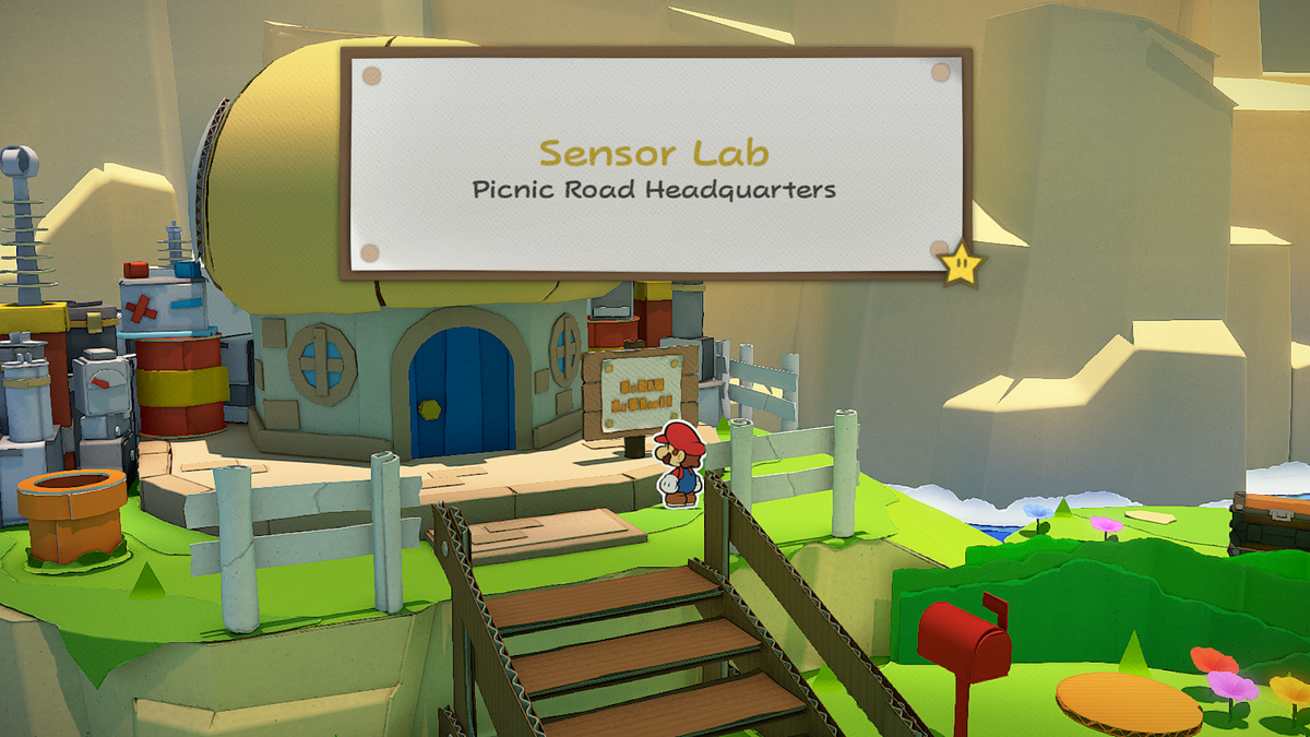 File:PMTOK Sensor Lab sign.png - Super Mario Wiki, the Mario encyclopedia