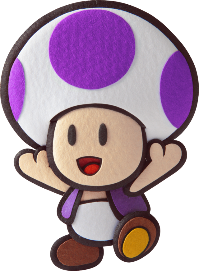 Gallery:Purple Toad - Super Mario Wiki, the Mario encyclopedia