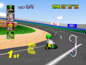 Luigi Raceway - Super Mario Wiki, the Mario encyclopedia