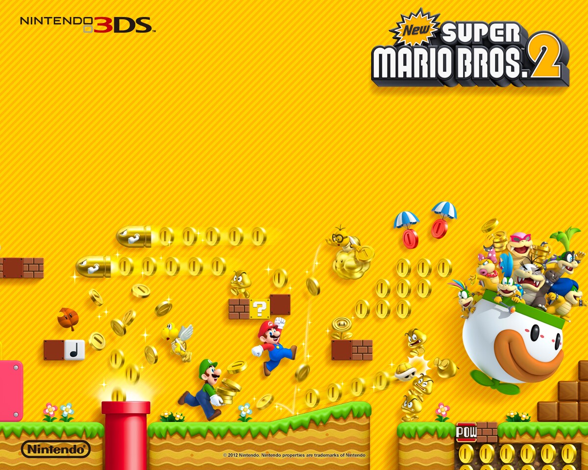 File:NSMB2-wallpaper1-1280x1024.jpg - Super Mario Wiki, the Mario ...