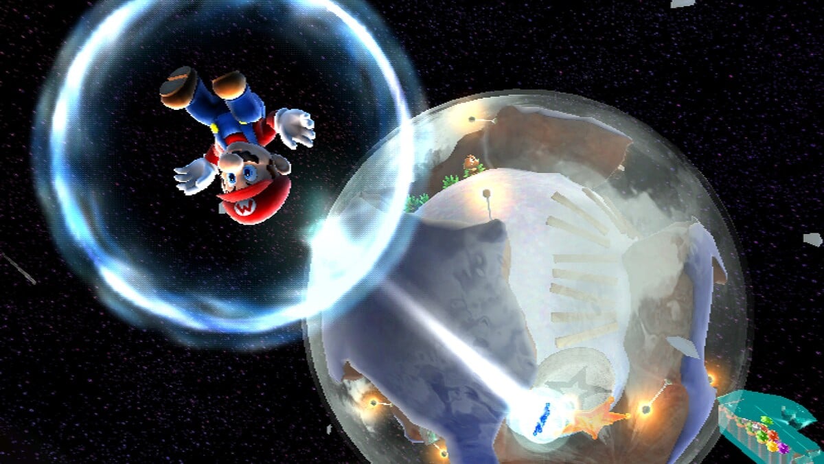 File:NM SMG Space Junk Road.jpg - Super Mario Wiki, the Mario encyclopedia