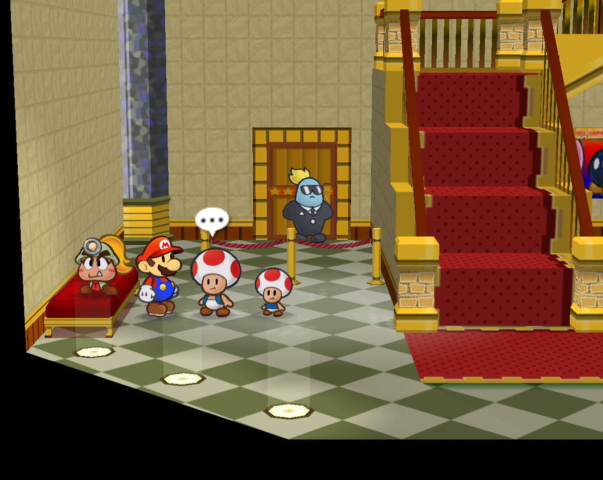 File:PMTTYD Glitz Pit Red Toad 2.png - Super Mario Wiki, the Mario ...