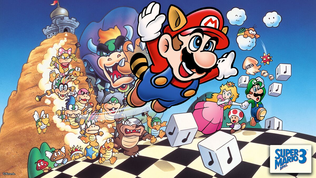 File:SMB3 Retro My Nintendo wallpaper desktop.jpg - Super Mario Wiki ...