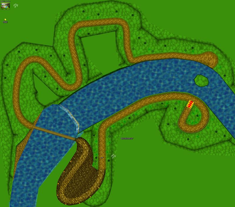 File:MK64 DK's Jungle Parkway map.jpg - Super Mario Wiki, the Mario ...