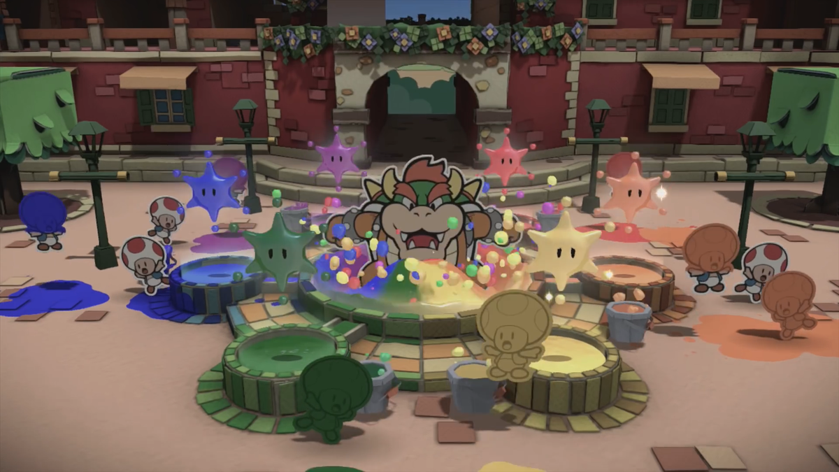 File:PMCS BowserSplashesFountain.png - Super Mario Wiki, the Mario ...