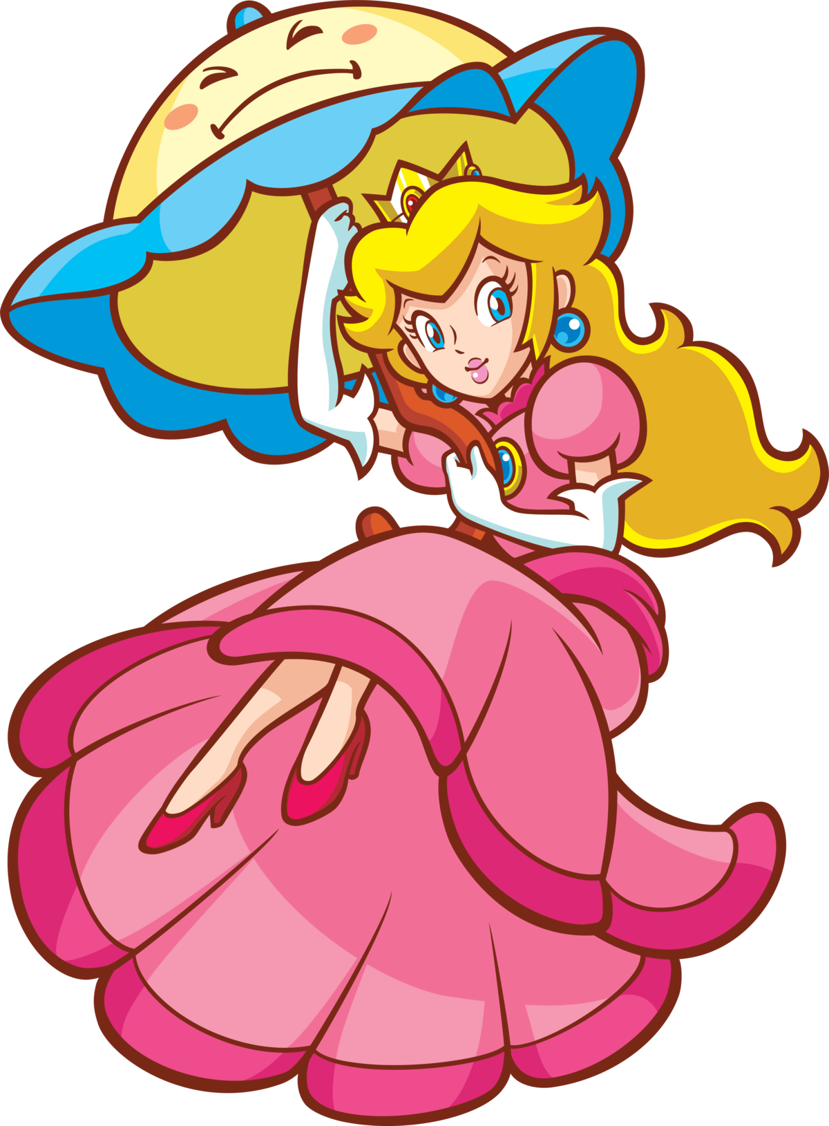 Floatbrella - Super Mario Wiki, the Mario encyclopedia