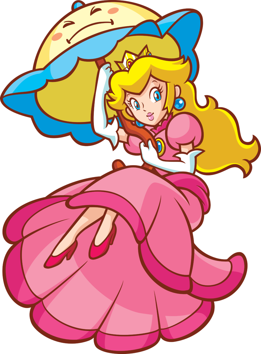 File:Princess Peach (Floatbrella) - Super Princess Peach.png - Super Mario Wiki, the Mario ...