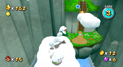 Fluffy Bluff Galaxy - Super Mario Wiki, the Mario encyclopedia