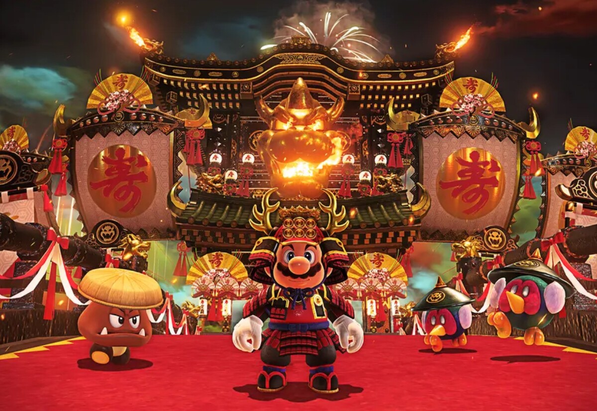 File:SMO Mario samurai.jpg - Super Mario Wiki, the Mario encyclopedia
