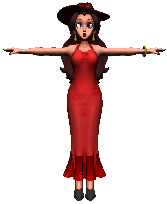 File:SMO Pauline Dress.png - Super Mario Wiki, the Mario encyclopedia