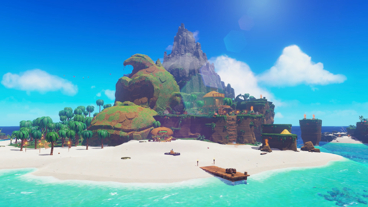 DK Island (layer) - Super Mario Wiki, the Mario encyclopedia