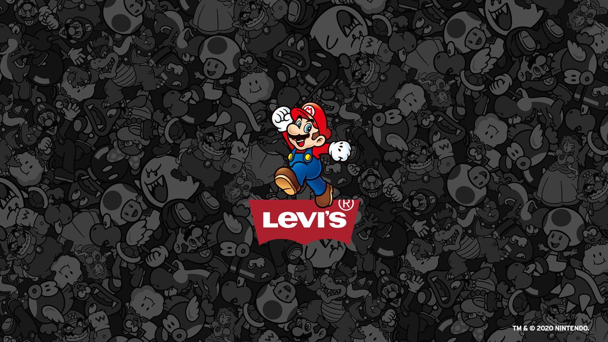 File:Levis Super Mario Wallpaper Dark.jpg - Super Mario Wiki, the Mario ...