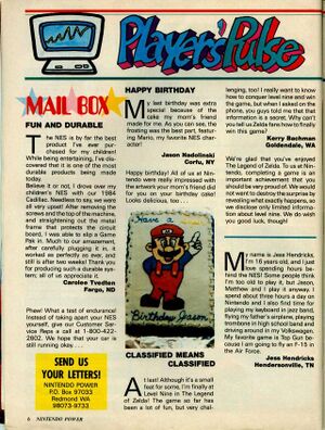 Nintendo Power issue 8 - Super Mario Wiki, the Mario encyclopedia