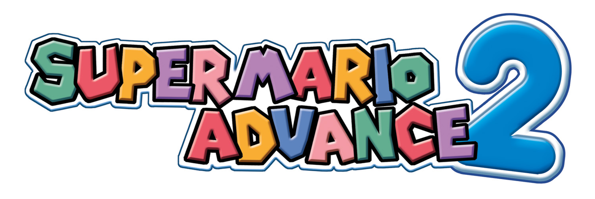 File:SMA2 - Early logo.png - Super Mario Wiki, the Mario encyclopedia