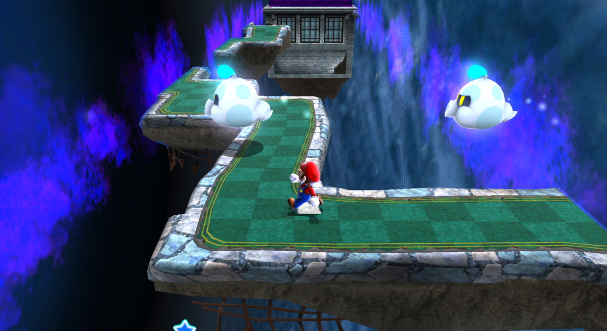 File:SMG2 Haunty Halls Octoboo Screenshot.png - Super Mario Wiki, the ...
