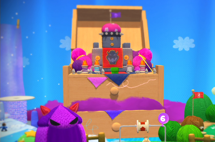 World 6 (Yoshi's Woolly World) - Super Mario Wiki, the Mario encyclopedia