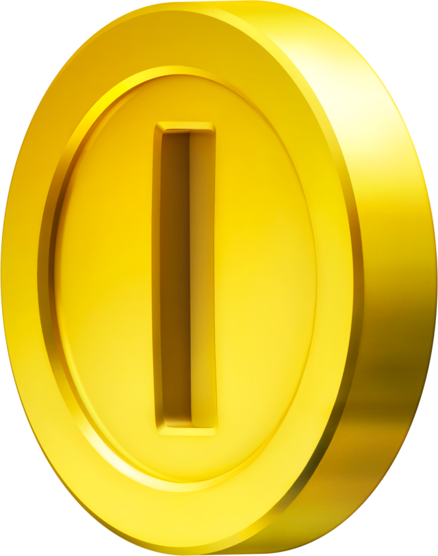 File:Coin - New Super Mario Bros 2.png - Super Mario Wiki, the Mario ...