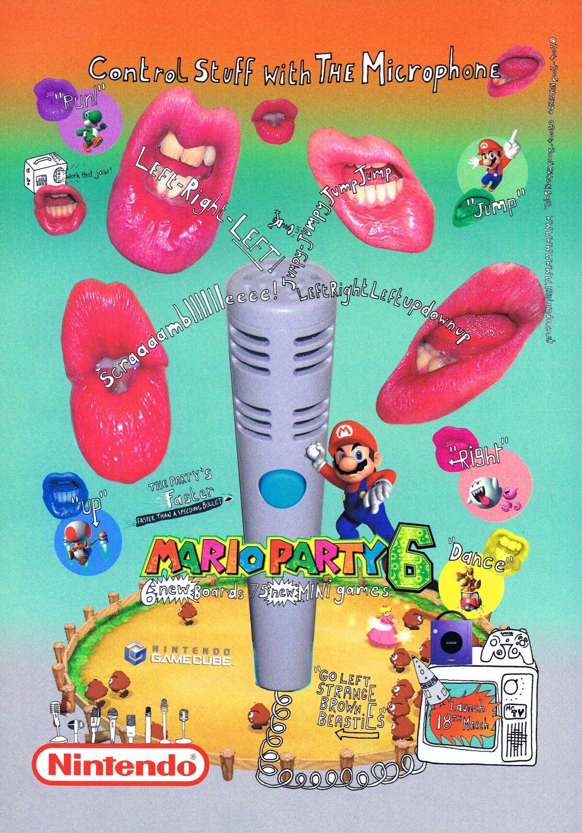 File:MP6 Print Ad UK.jpg - Super Mario Wiki, the Mario encyclopedia