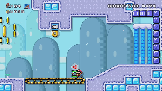 No-Jump Snowfield! - Super Mario Wiki, the Mario encyclopedia