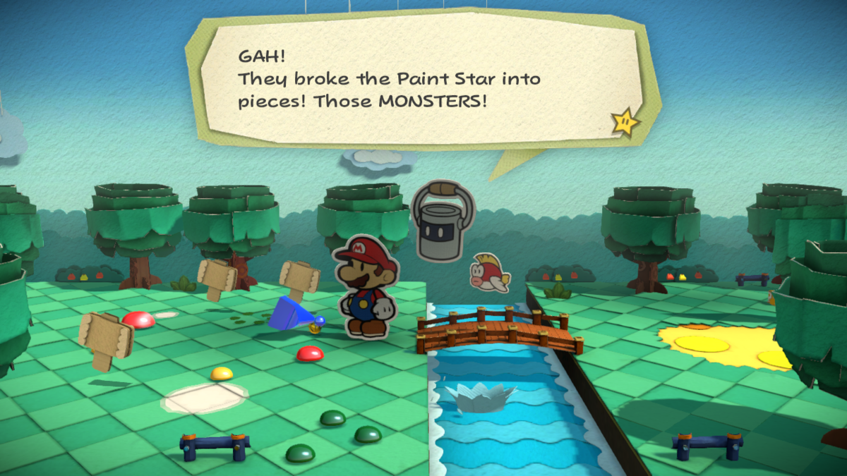 File:PMCS Sacred Forest Paint Star Piece 1.png - Super Mario Wiki, the ...