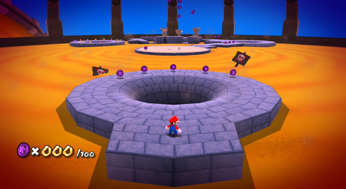 Purple Coins in the Desert - Super Mario Wiki, the Mario encyclopedia