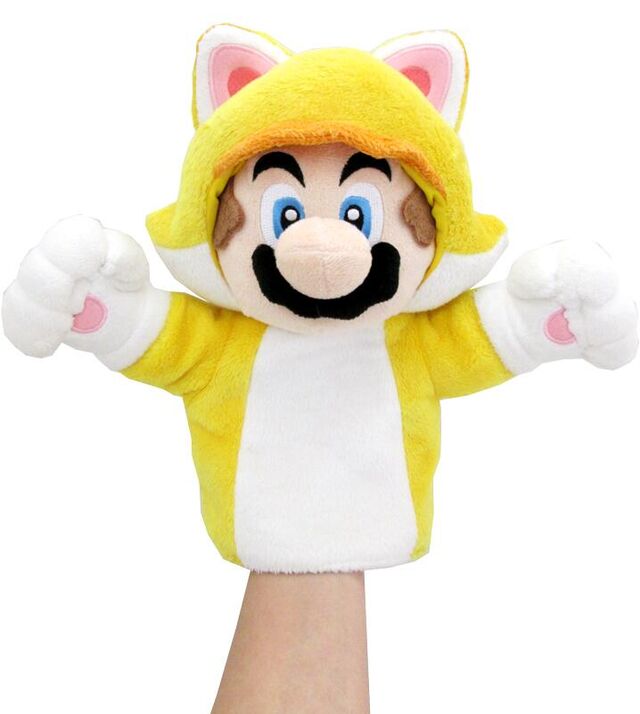 File:Sanei SM3DW Cat Mario Hand Puppet.jpg - Super Mario Wiki, the ...