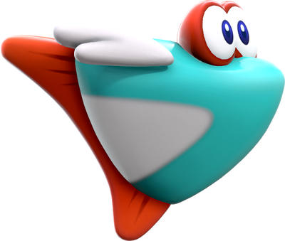 Anglefish - Super Mario Wiki, the Mario encyclopedia
