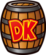 DK Barrel - Super Mario Wiki, the Mario encyclopedia