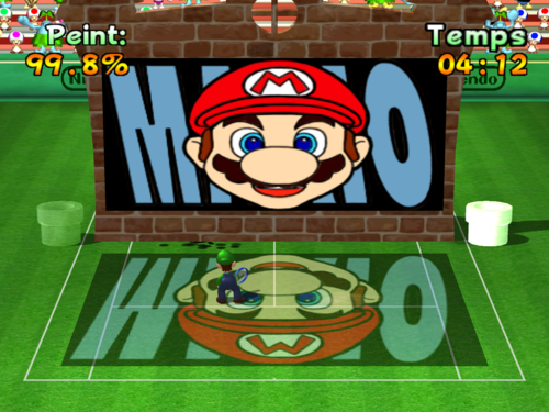 Artist on the Court - Super Mario Wiki, the Mario encyclopedia