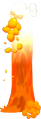 Lava Geyser - Super Mario Wiki, the Mario encyclopedia