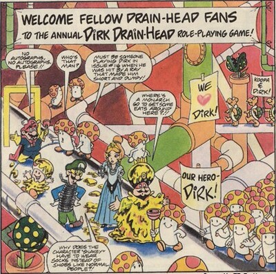 Annual Dirk Drain-Head Role-Playing Game - Super Mario Wiki, the Mario ...