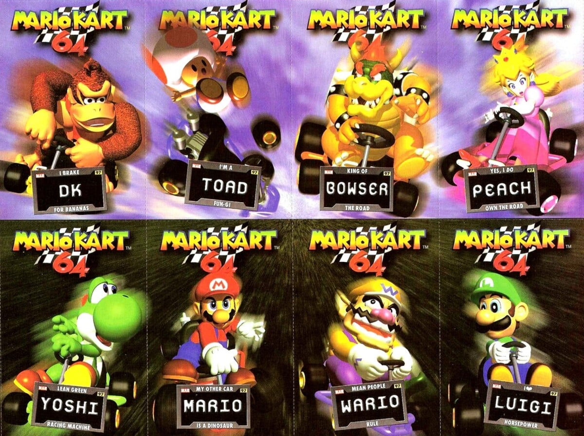 File:NP MK64 cards.jpg - Super Mario Wiki, the Mario encyclopedia