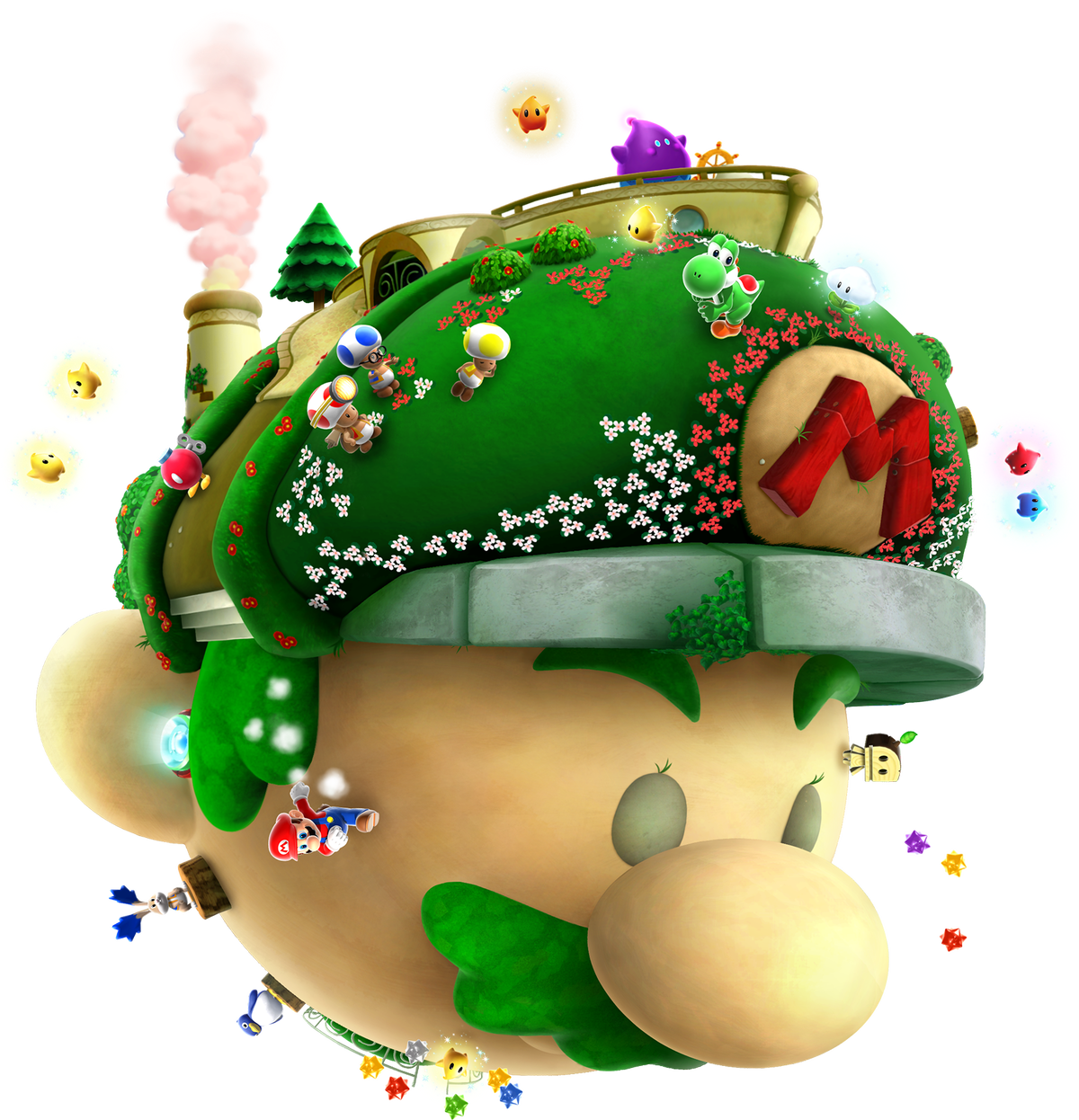 Starship Mario - Super Mario Wiki, the Mario encyclopedia