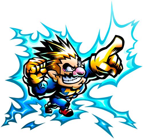 Sparky Wario - Super Mario Wiki, the Mario encyclopedia