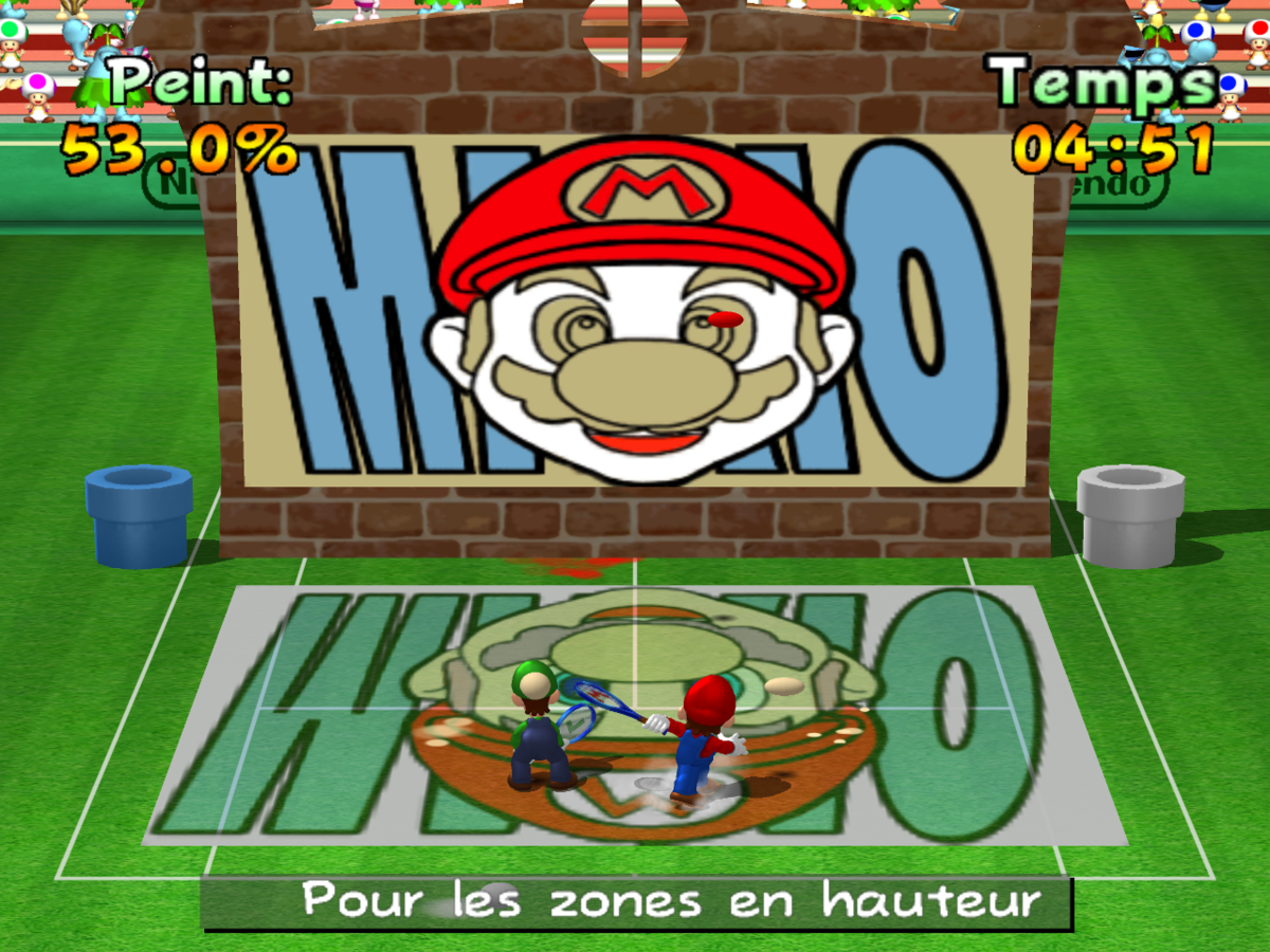 File:Artist on Court - Mario - MPT.png - Super Mario Wiki, the Mario ...