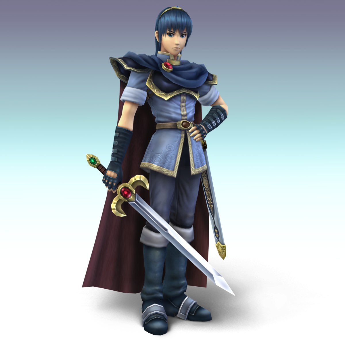 File:Marth Brawl art.png - Super Mario Wiki, the Mario encyclopedia