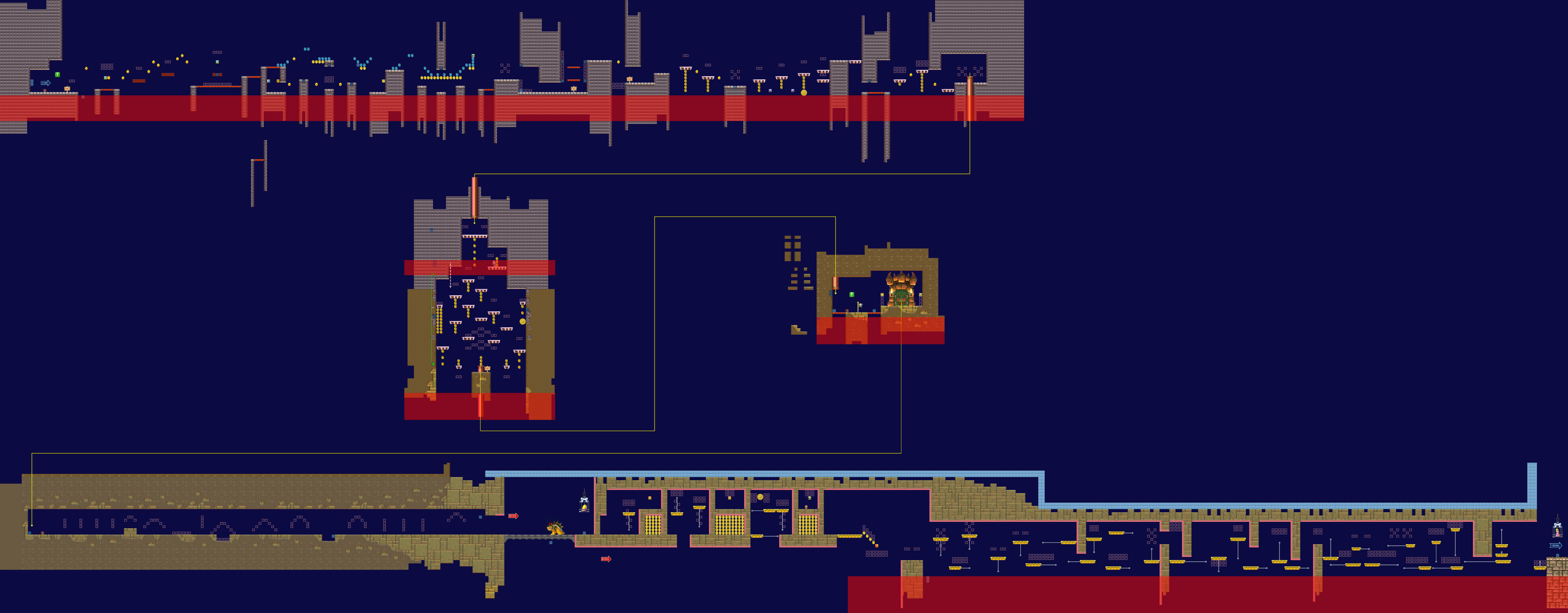 World 8-Bowser's Castle (New Super Mario Bros. Wii) - Super Mario Wiki ...