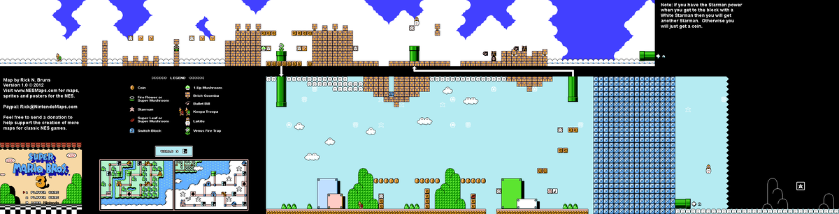 File:SMB3 5-7 Map.png - Super Mario Wiki, the Mario encyclopedia