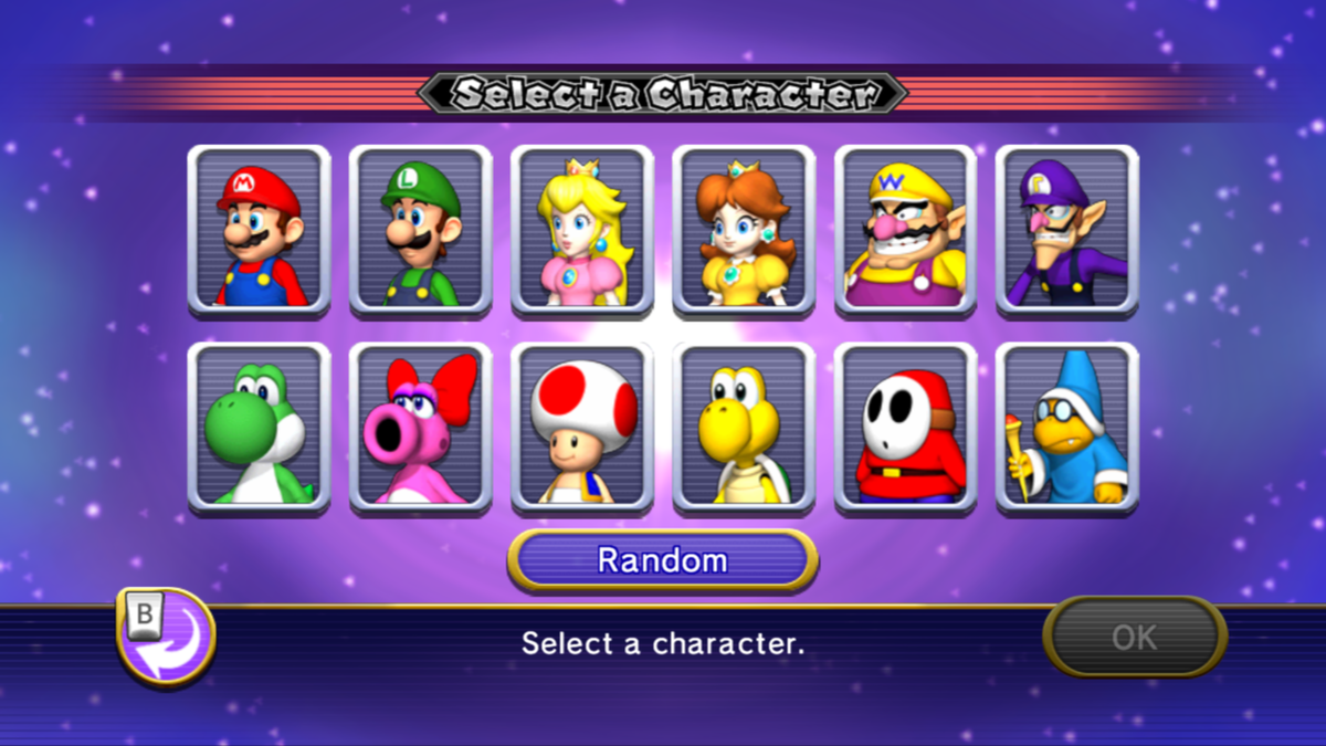 File:MP9 Character Selection.png - Super Mario Wiki, the Mario encyclopedia