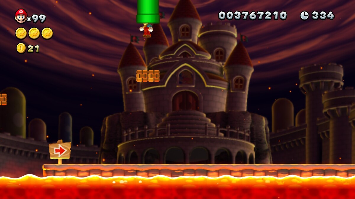 File:NSMBU 8-1 Secret Exit.jpg - Super Mario Wiki, the Mario encyclopedia