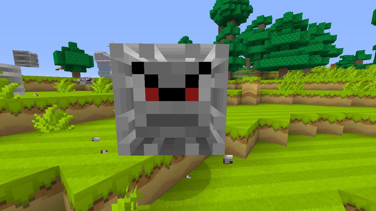 File:Minecraft Mario Mash-Up Thwomp.jpg - Super Mario Wiki, the Mario ...