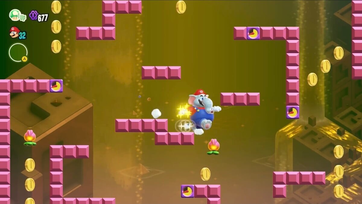 File:SMBW Break Time! Timer-Switch Climb.jpg - Super Mario Wiki, the ...