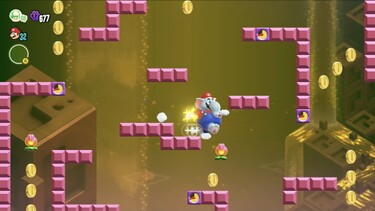 Break Time! Timer-Switch Climb - Super Mario Wiki, the Mario encyclopedia